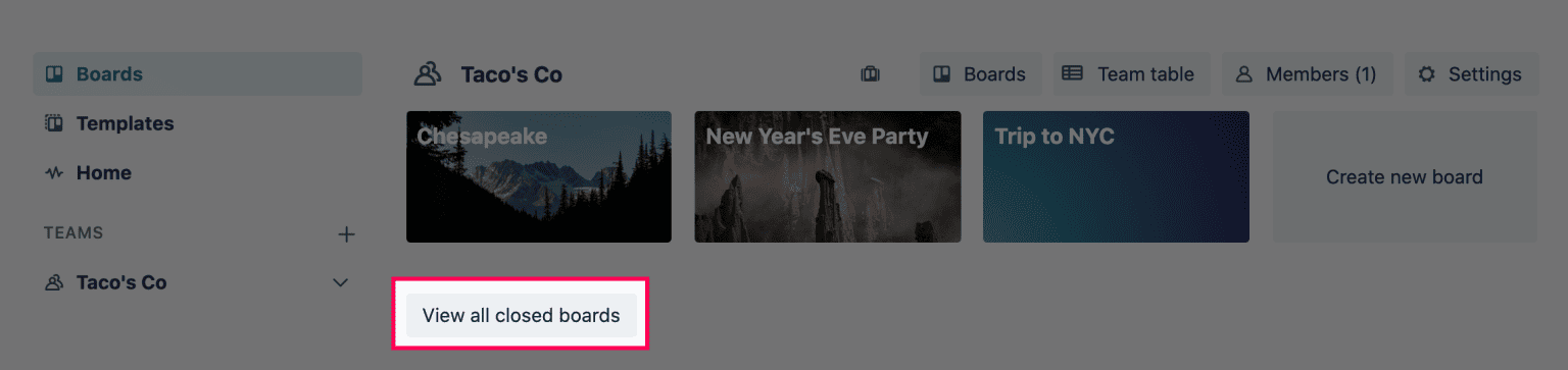 How to Close a Trello Board