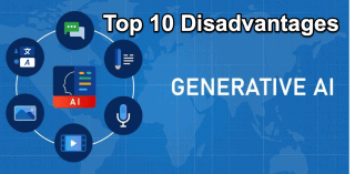 Top 10 Cons & Disadvantages of Generative AI