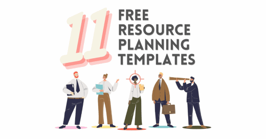 11 Free Resource Planning Templates