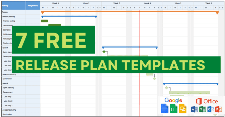 7 Free Release Plan Templates – Word, Excel, Powerpoint