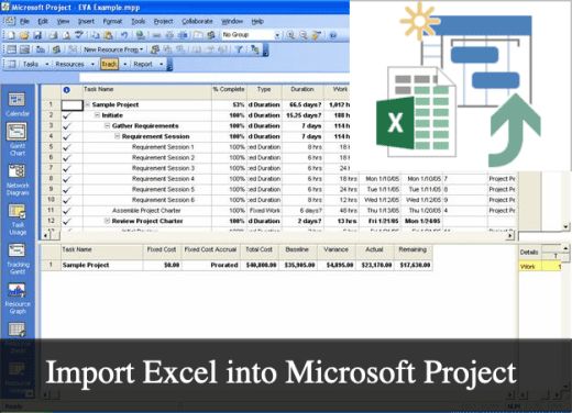 Microsoft Project Tutorial: Import Excel Into MS Project