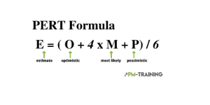 PERT Formula Examples & PERT Calculator
