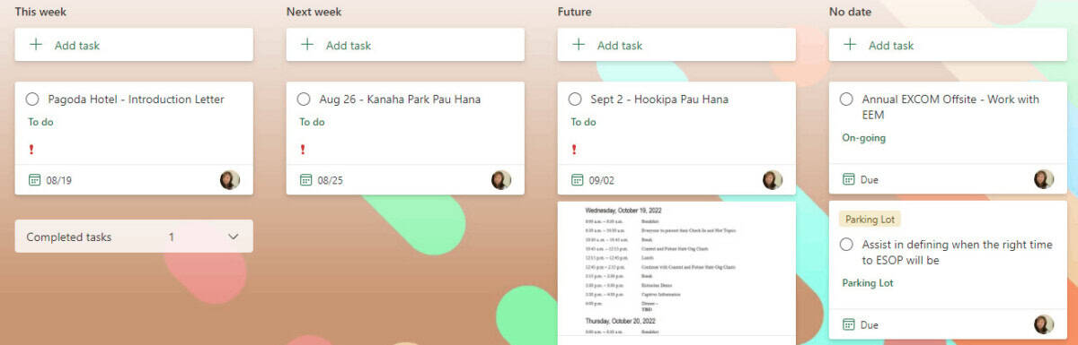 Finding Late Tasks with Microsoft Planner Custom Filters