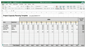 21 Free Capacity Planning Templates – Word, Google Docs