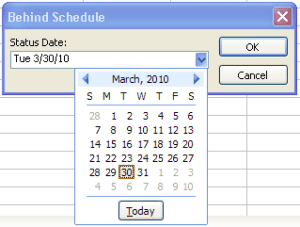 Finding Late Tasks with Microsoft Project Custom Filters