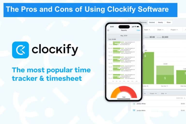 The Pros and Cons of Using Clockify Software
