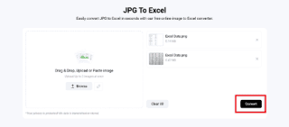 How To Import Data Into Excel From Images?