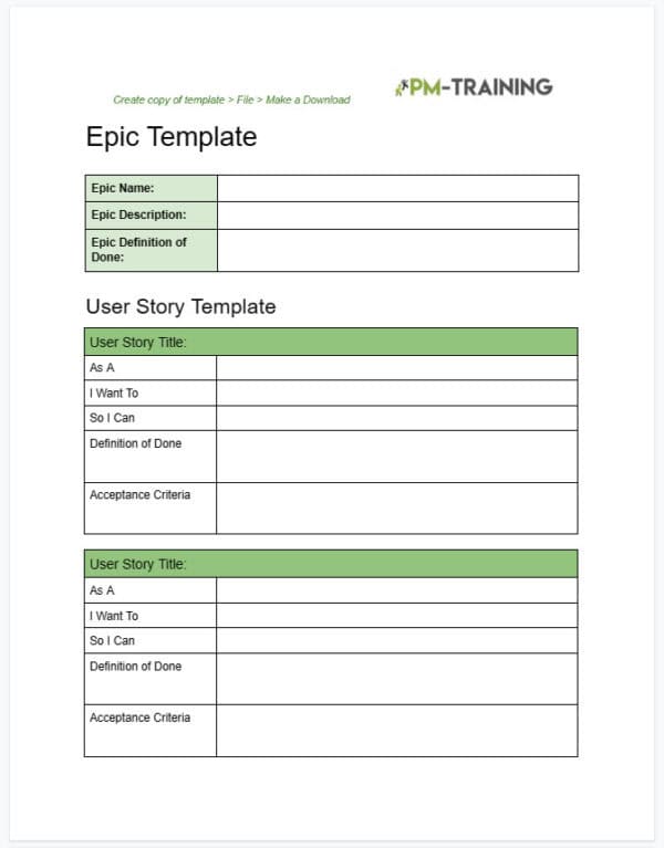 Epic Vs Story Vs Task Software Dev Example