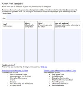 34 Free Action Plan Templates – Google, Word, Excel