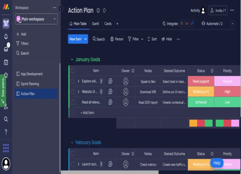 34 Free Action Plan Templates – Google, Word, Excel