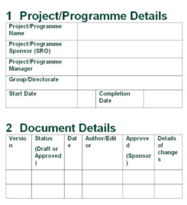 25 x Project Execution Plan Template – Word, Excel