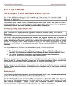 17+ Quality Assurance Plan Templates Word, Google, PDF