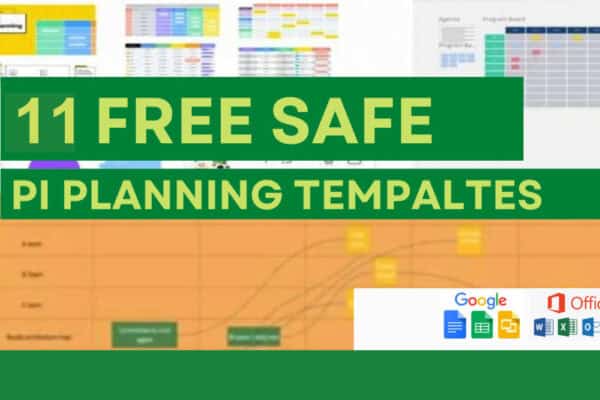 11 x Free PI Planning Template Powerpoint