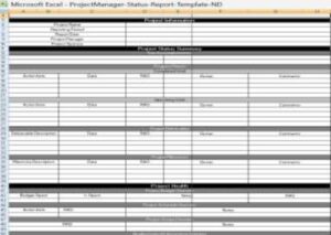 33 x Agile Status Report Templates Word, Excel, Google