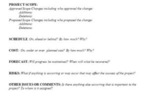 33 x Agile Status Report Templates Word, Excel, Google