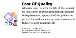 4 Types Of Cost Of Quality In Project Management