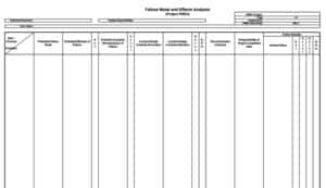41 x FMEA Template Google, Word, PDF, Excel