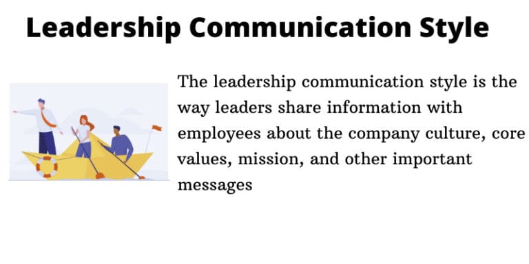 6 Leadership Communication Style with Examples