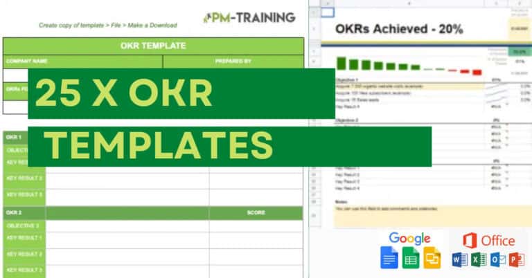 25 Free OKR Templates - Google Docs, Excel, And Powerpoint