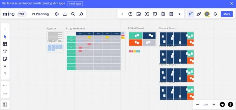 11 x Free PI Planning Template Powerpoint