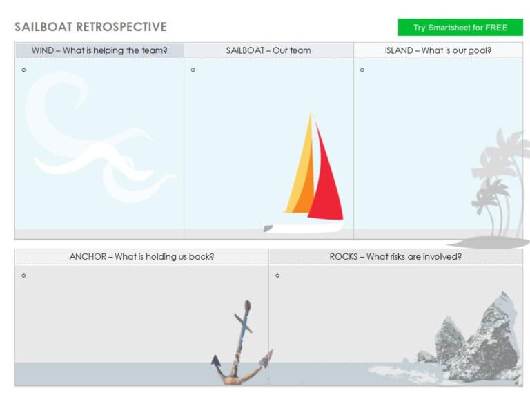9 Free x Sailboat Retrospective Templates Online + Word
