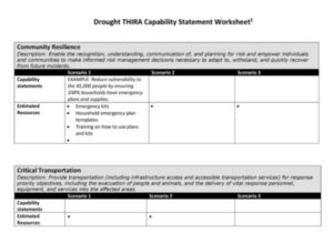 42 x Capability Statement Template – Word, PDF