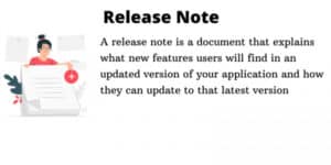 4 Free Release Note Templates