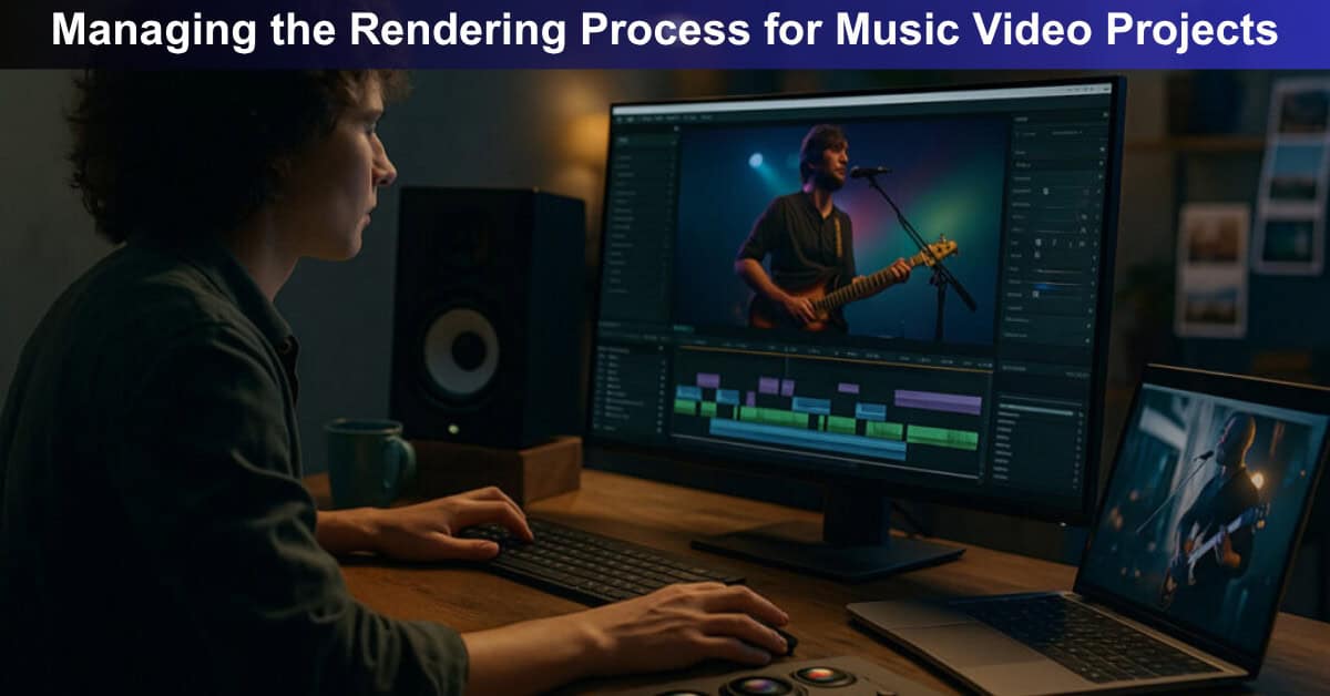 Managing the Rendering Process for Music Video Projects