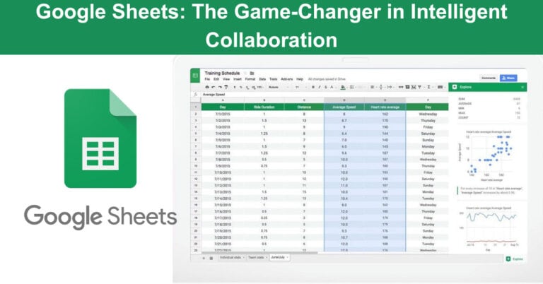 Google Sheets: The Game-Changer in Intelligent Collaboration