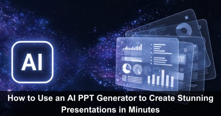 How to Use an AI PPT Generator to Create Stunning Presentations in Minutes