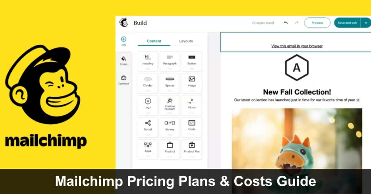 Mailchimp Pricing Plans & Costs Guide