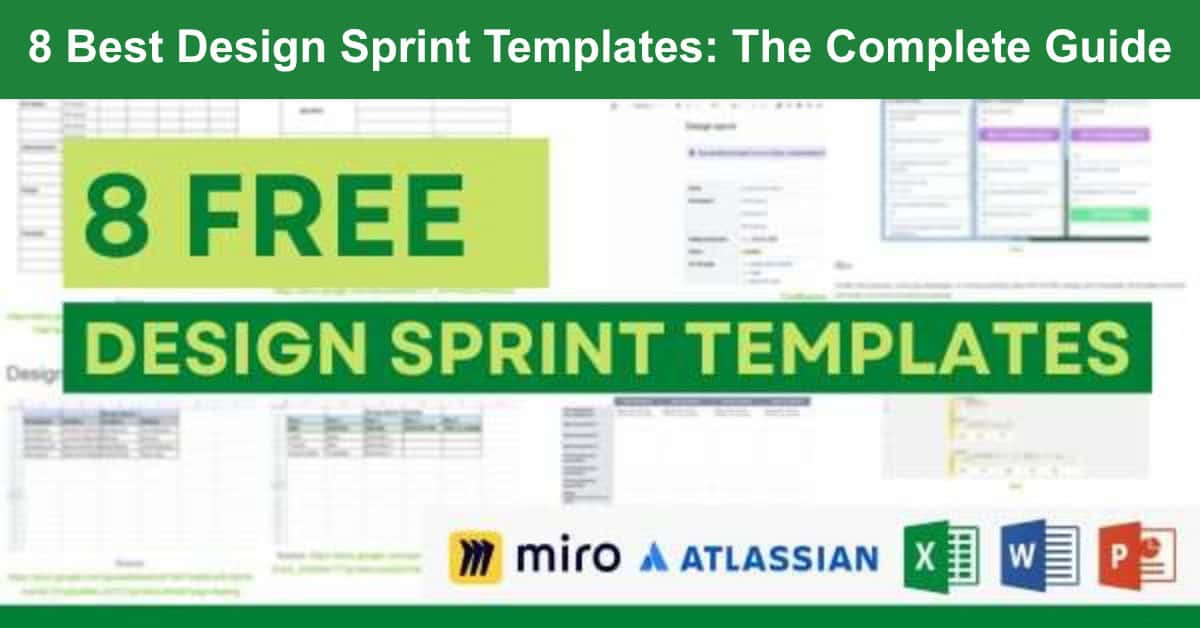 8 Best Design Sprint Templates: The Complete Guide