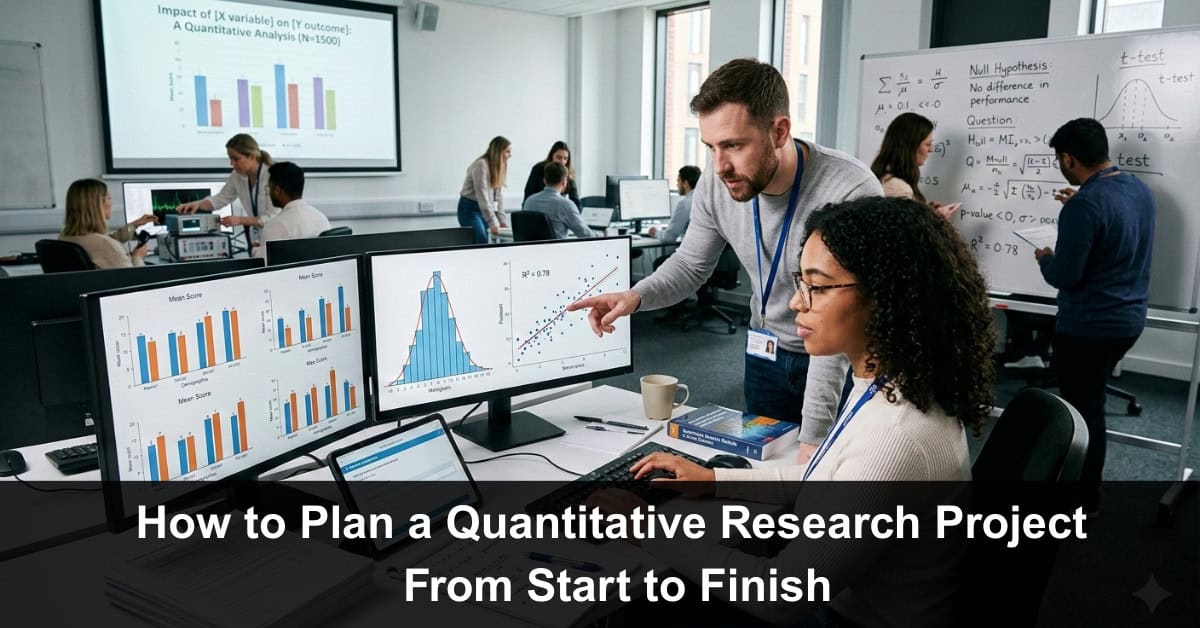 How to Plan a Quantitative Research Project From Start to Finish