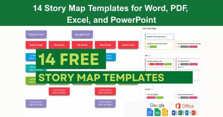 14 Story Map Templates for Word, PDF, Excel, and PowerPoint