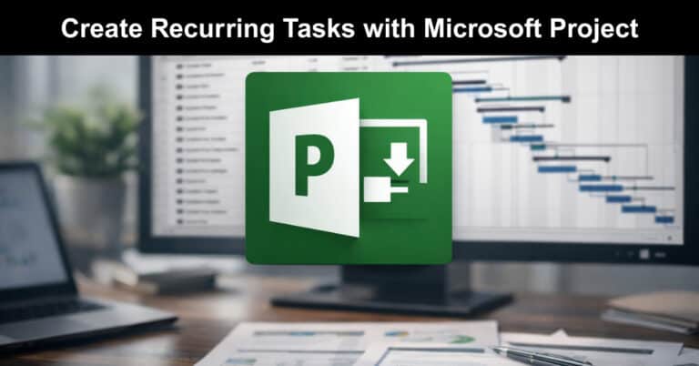 Create Recurring Tasks with Microsoft Project